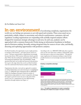 Analytics in the boardroom | PDF