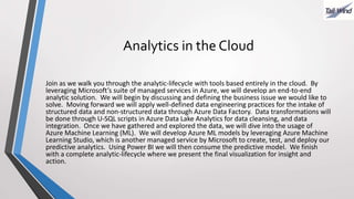 Analytics in the Cloud | PPTX