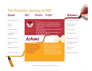 Accenture: Analytics journey to roi Feb 2013 | PPT