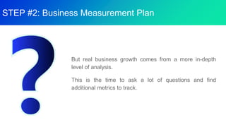 Analytics measurement plan [step by-step + free template] | PPTX