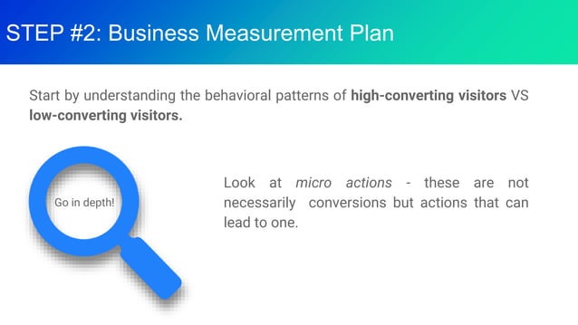 Analytics measurement plan [step by-step + free template] | PPTX