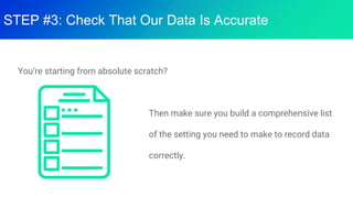 Analytics measurement plan [step by-step + free template] | PPTX