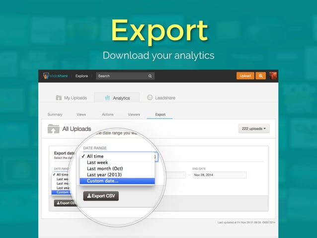 How to Use Analytics on SlideShare | PPT