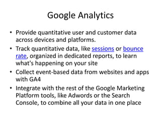 analytics platform | PPTX