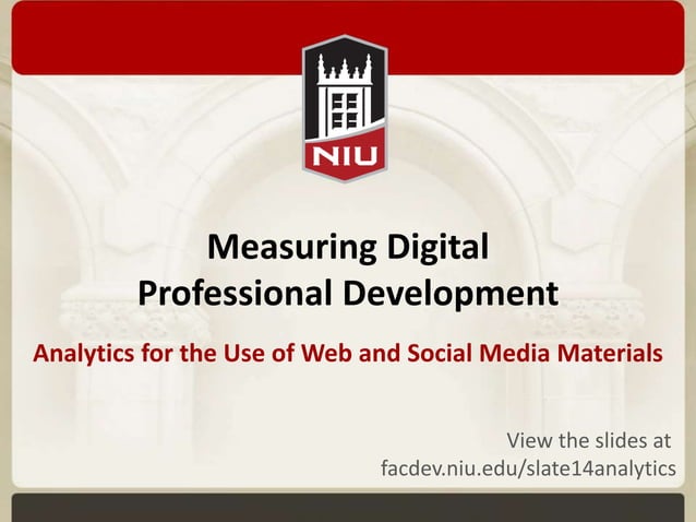 Measuring Digital Professional Development | PPTX