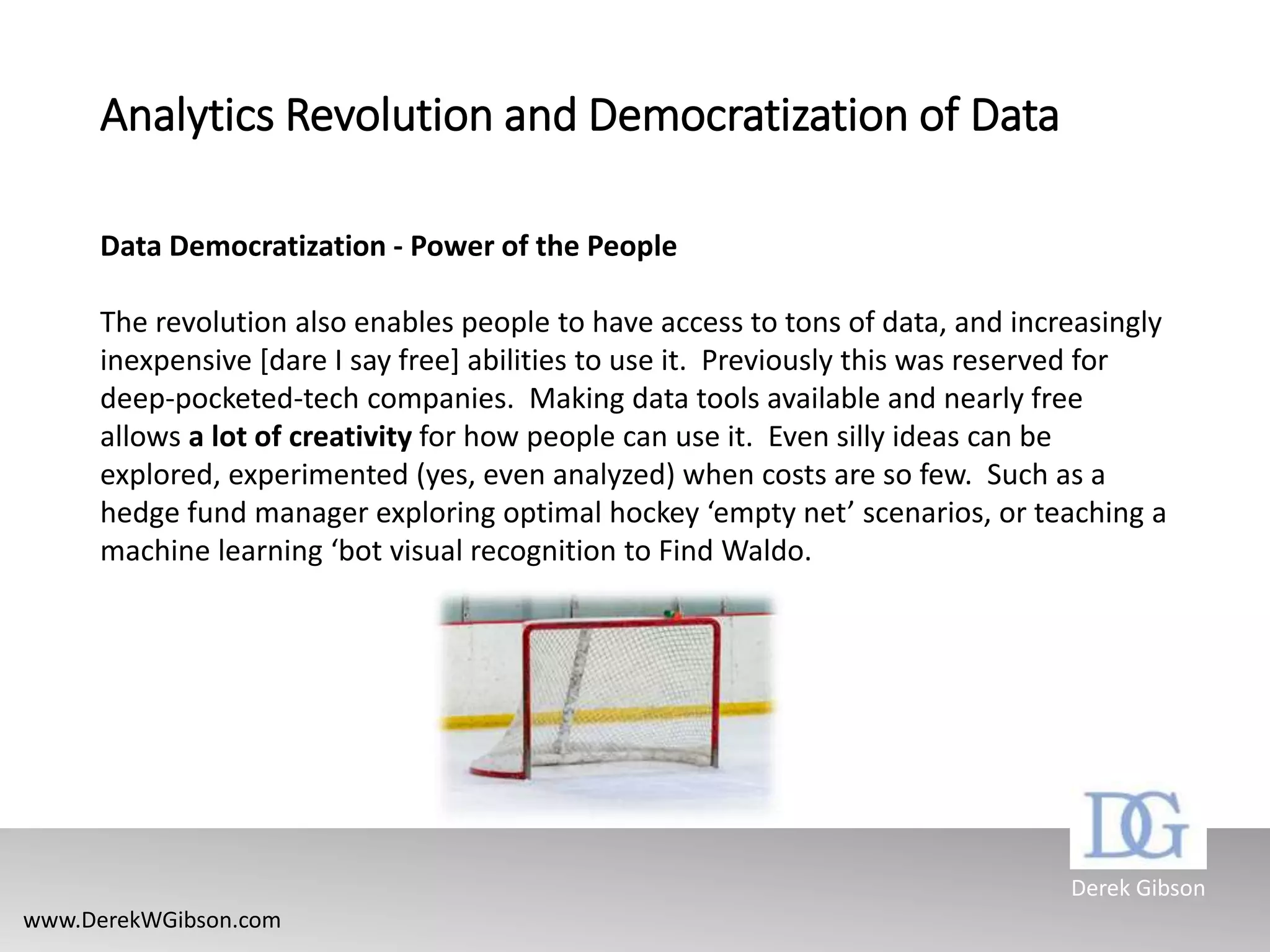 Analytics Revolution And Democratization Of Data Pptx Databases Computer Software And