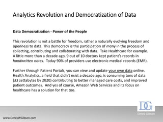 Analytics revolution and democratization of data | PPTX | Databases | Computer Software and ...
