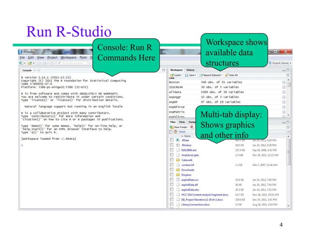 Installing R and R-Studio | PPTX | Operating Systems | Computer Software and Applications