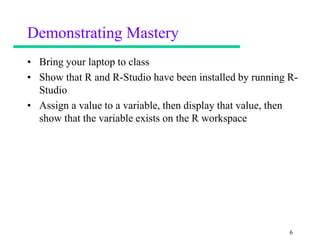 Installing R and R-Studio | PPTX