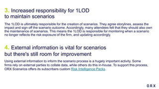ORX Analytics & Scenario Forum 2019 - summary | PPT