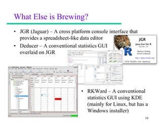 R-Studio Vs. Rcmdr | PPTX