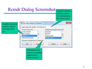 R-Studio Vs. Rcmdr | PPTX
