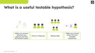 Analytics that Matter: How to Turn Raw Data Into Actionable Insight Through Hypothesis-Driven ...