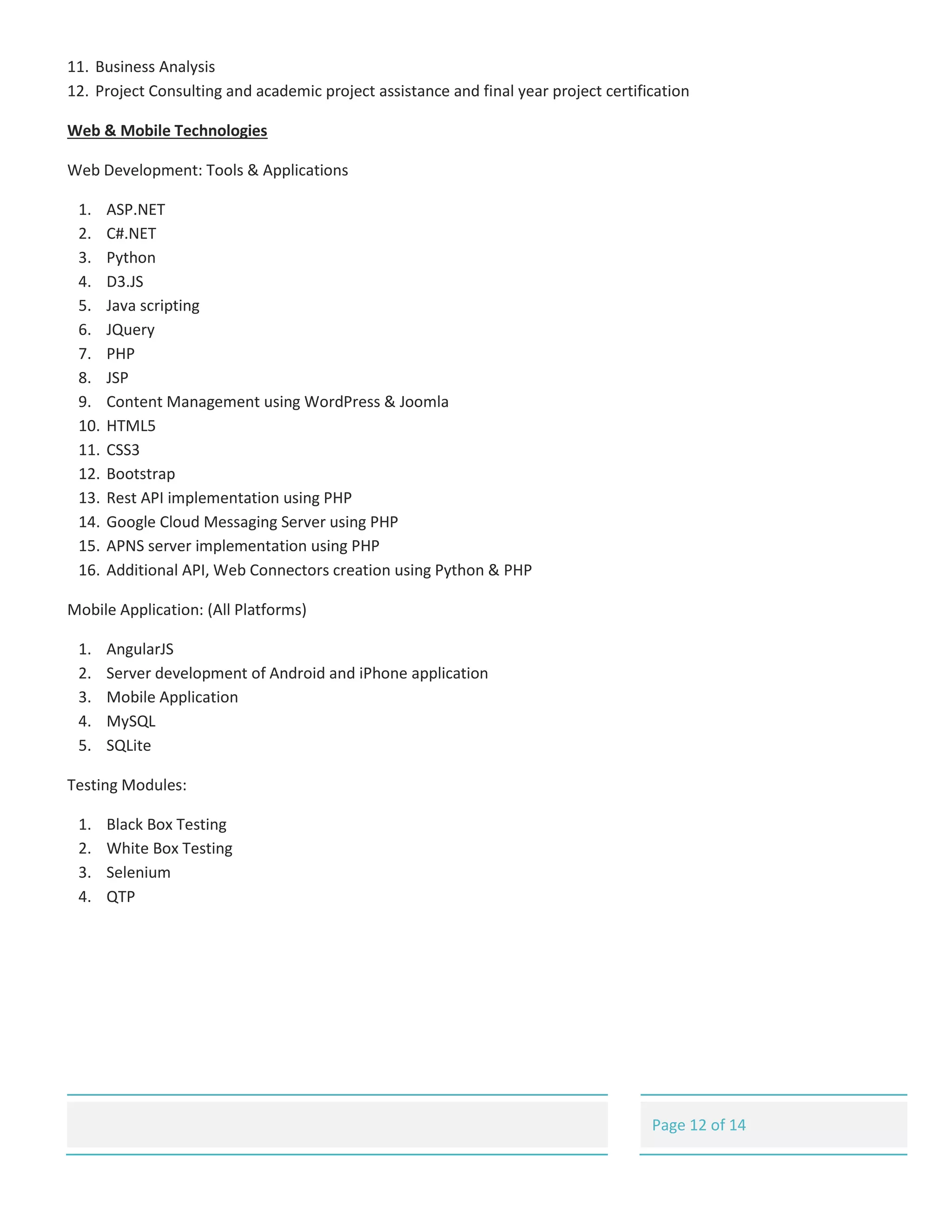 Analytics training v0.01