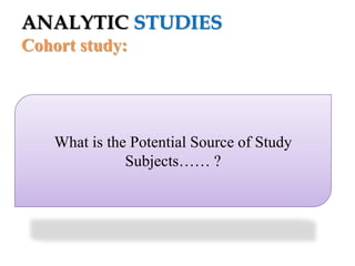 Analytic studies | PPTX