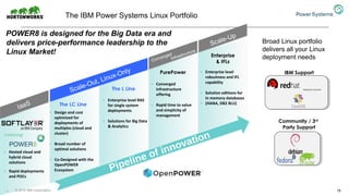 Delivering a Flexible IT Infrastructure for Analytics on IBM Power ...