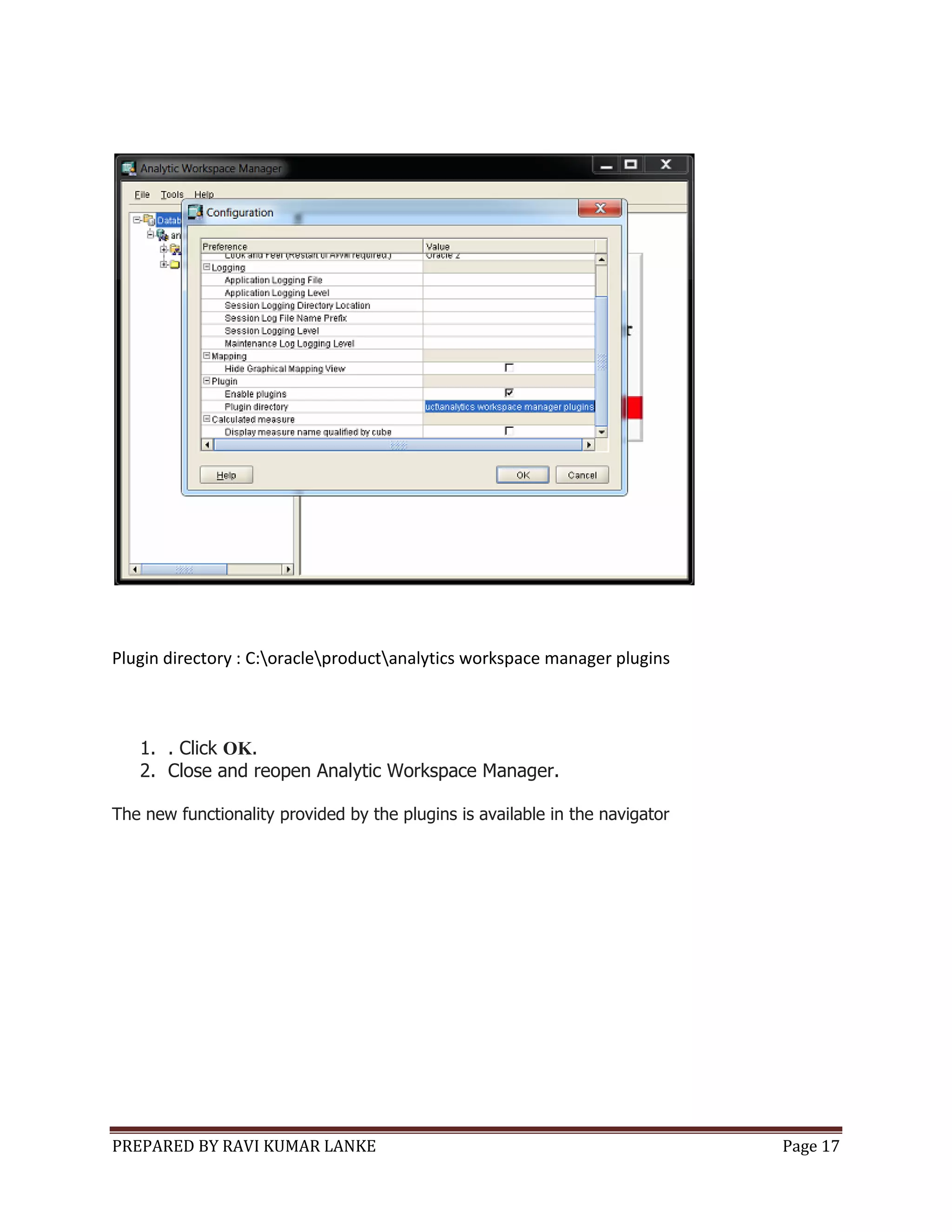 Analytics work space manager installation | PDF