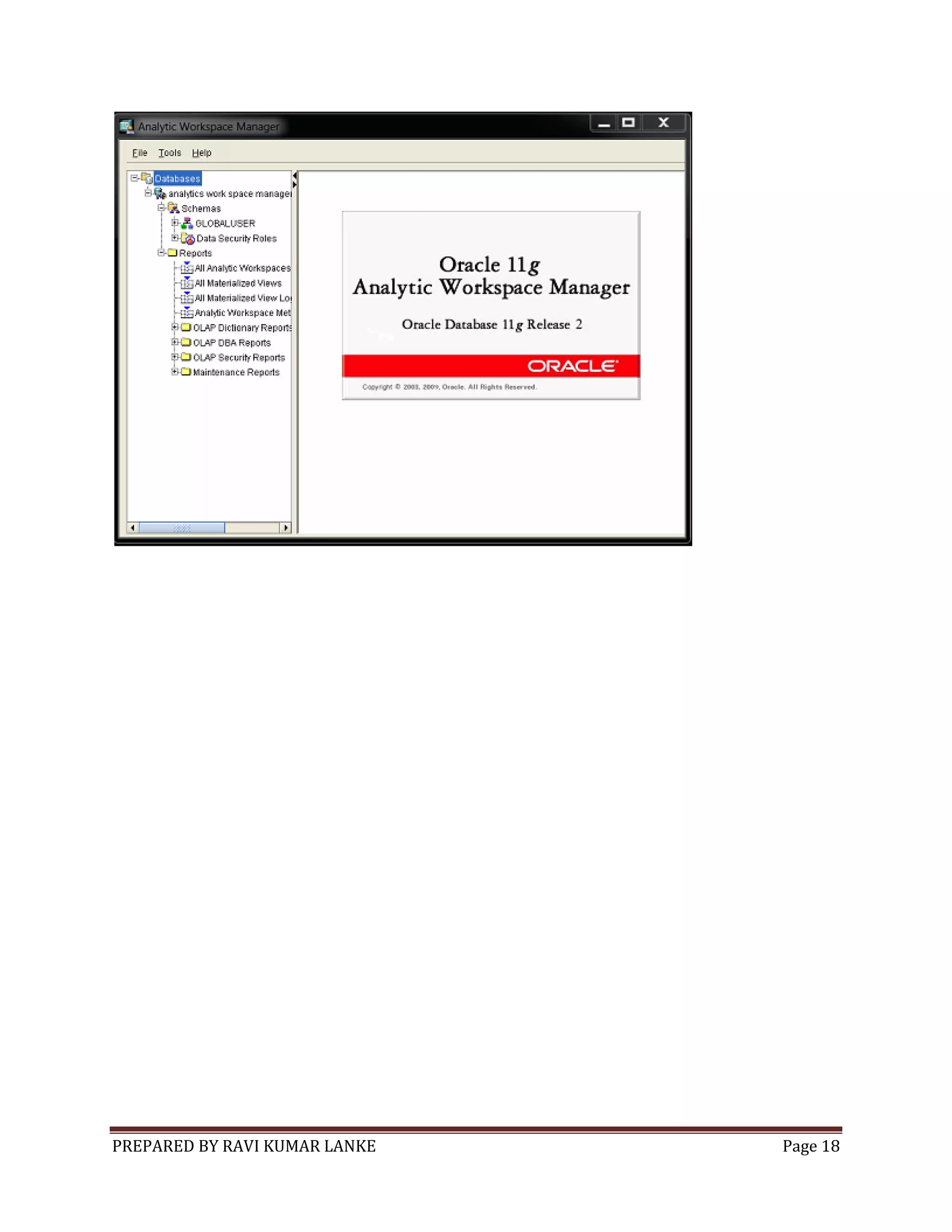 Analytics work space manager installation | PDF