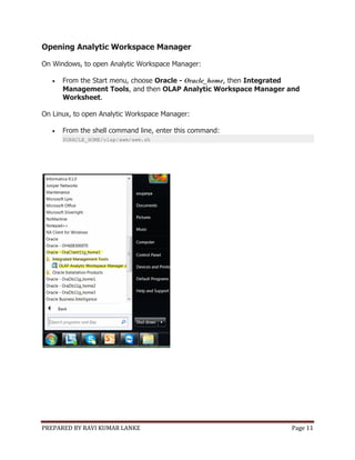 Analytics work space manager installation | PDF