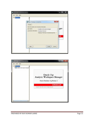 Analytics work space manager installation | PDF