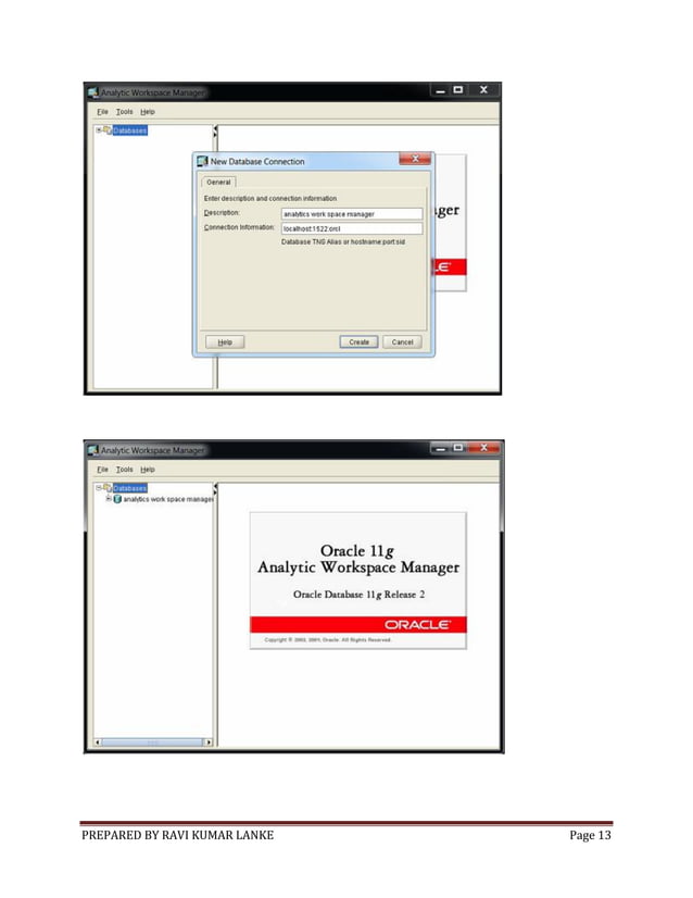 Analytics work space manager installation | PDF