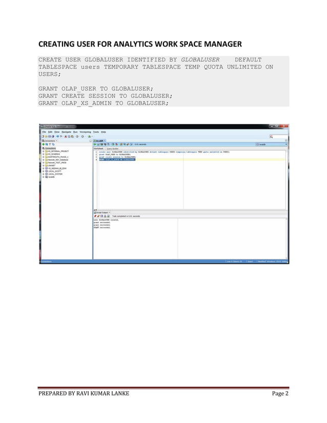 Analytics work space manager installation | PDF