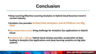 Ultra Fast Deep Learning in Hybrid Cloud using Intel Analytics Zoo & Alluxio | PPT
