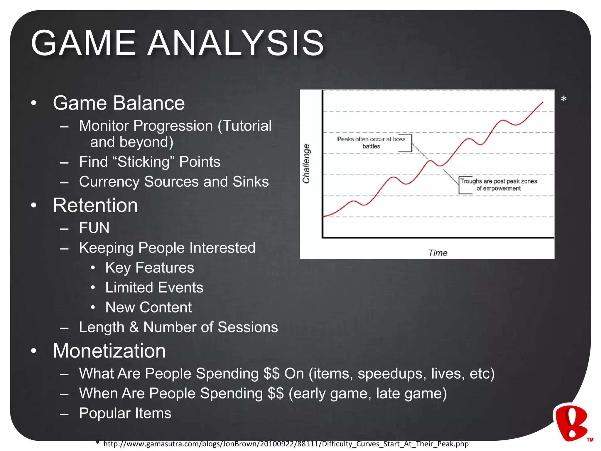 Quick Introduction to F2P Mobile Game Analytics | PPTX