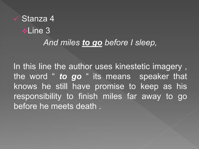 Analysis poem " Stopping by Woods" by Robert Frost | PPTX