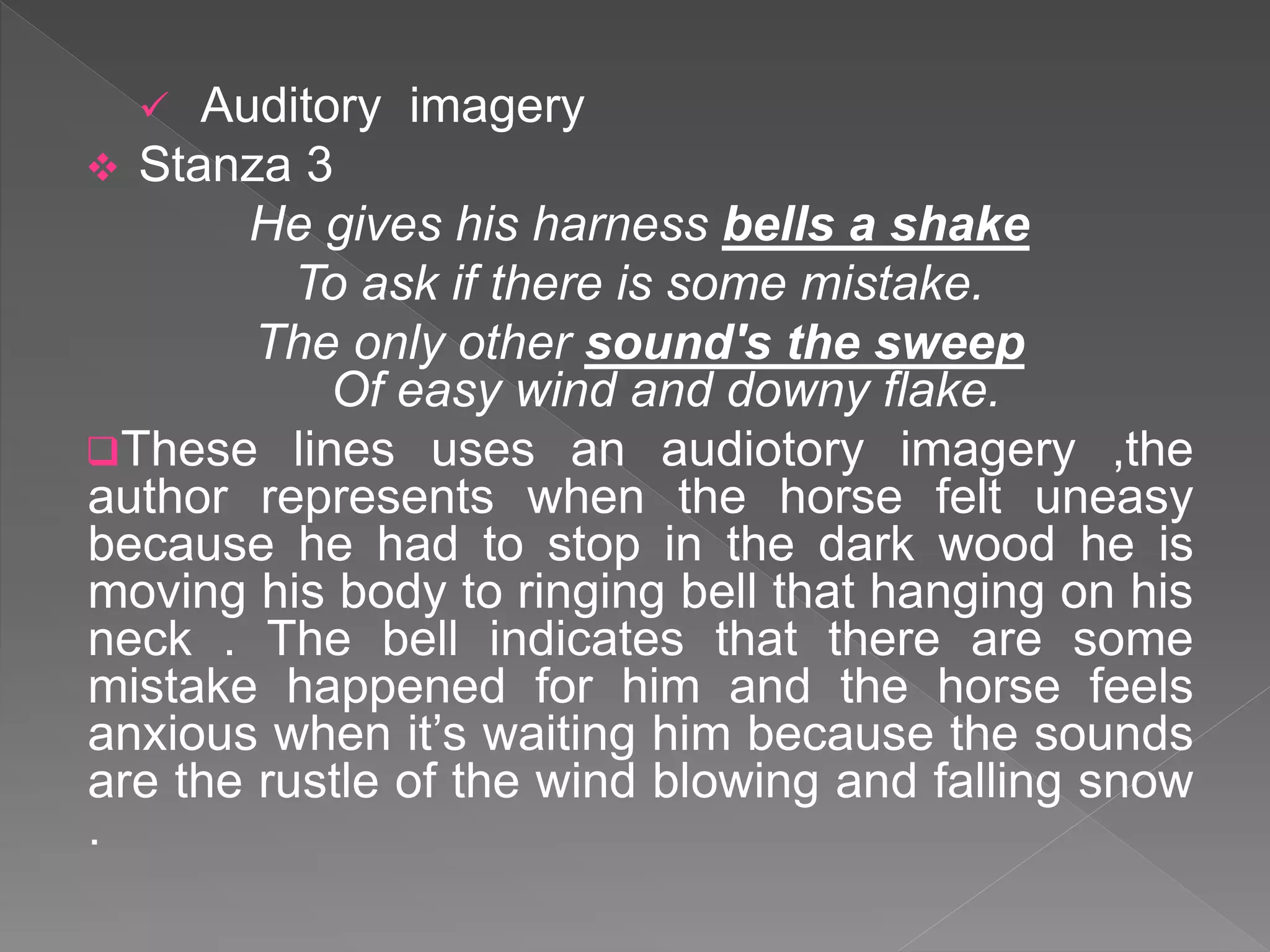 Analyzed poem | PPTX