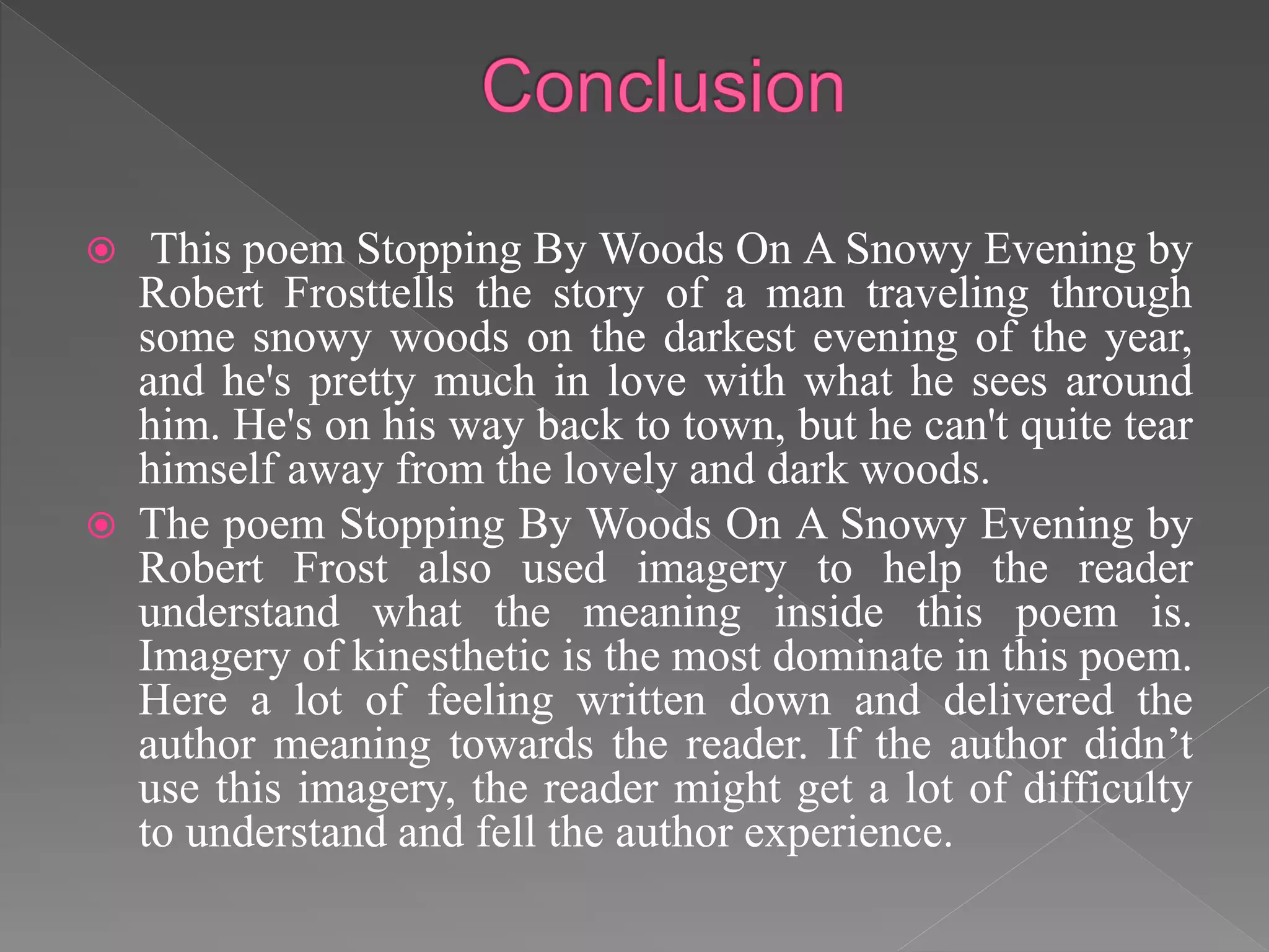 Analyzed poem | PPTX