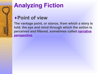 Analyze fiction irony | PPT