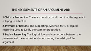 Analyzes the arguments used by the writer.pptx