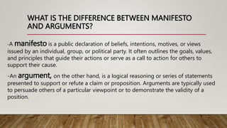 Analyzes the arguments used by the writer.pptx