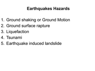 Analyze the effects of the different earthquake hazards.pptx