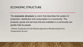 the Analyze the functions of communities in terms of structures, dynamics and processes in ...