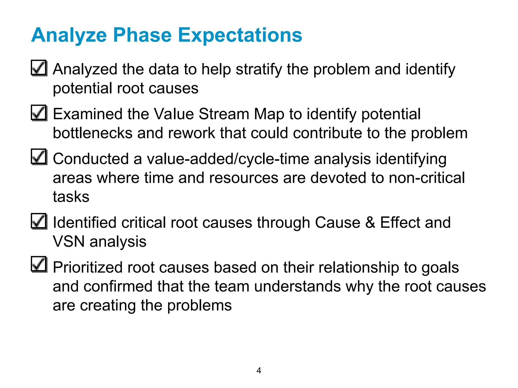 Analyze Tollgate Template-YR New York.ppt