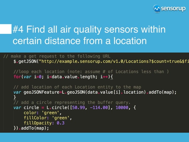 Analyze Your Smart City: Build Sensor Analytics with OGC SensorThings ...