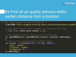 Analyze Your Smart City: Build Sensor Analytics with OGC SensorThings ...