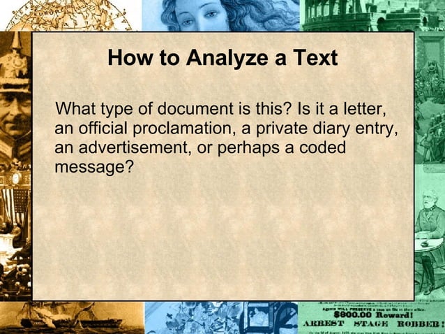 Analyzing Primary Sources | PPT