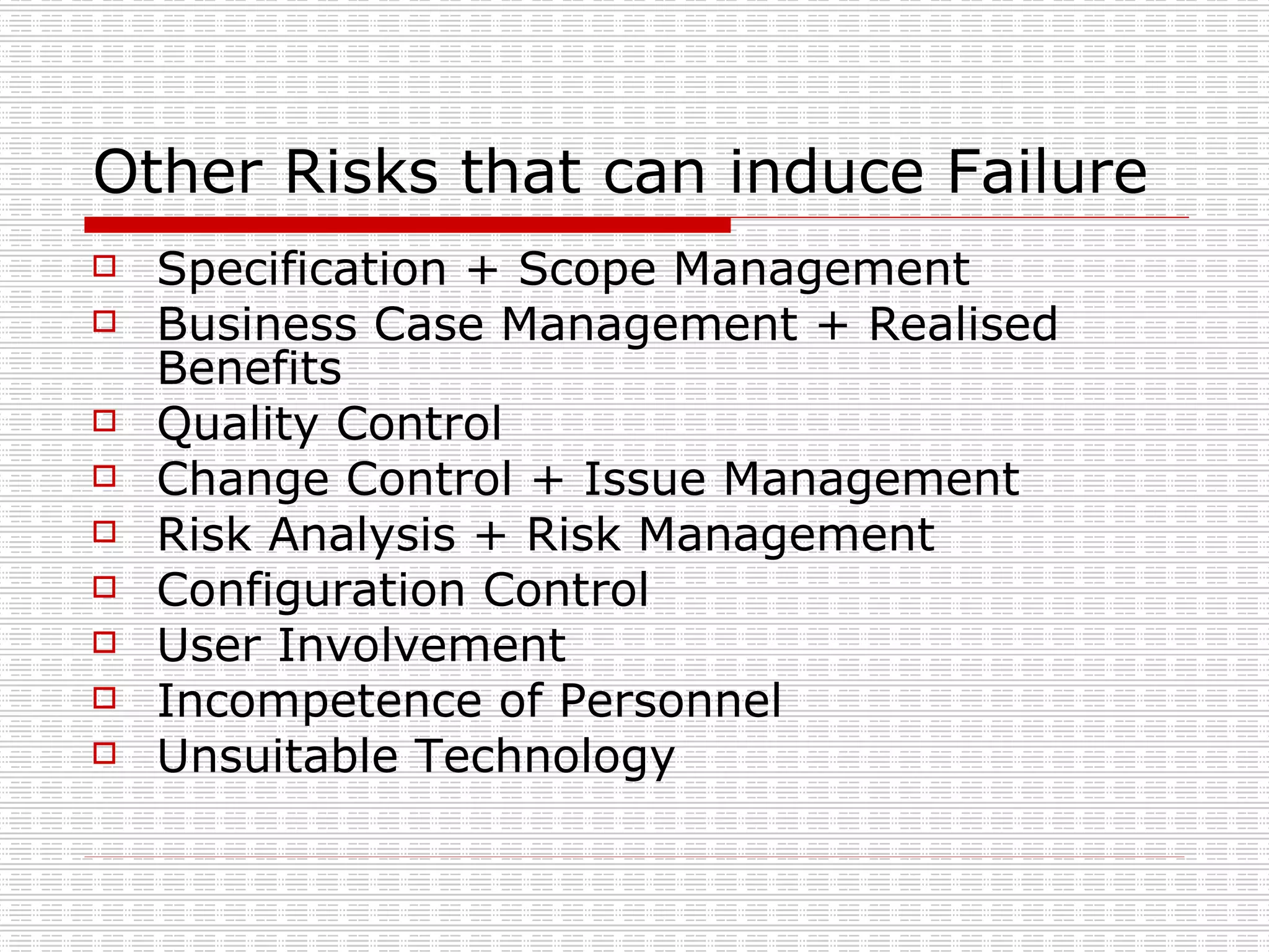 Analyzing Project Failure Modes: Lessons learnt from the field | PPT