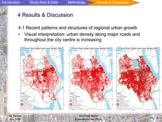 Analyzing Urban Sprawl Using Multi Temporal And Multi Source Geospatial Data Fusion | PDF