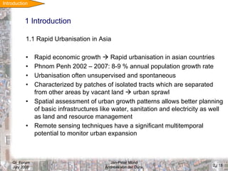 Analyzing Urban Sprawl Using Multi Temporal And Multi Source Geospatial Data Fusion | PDF