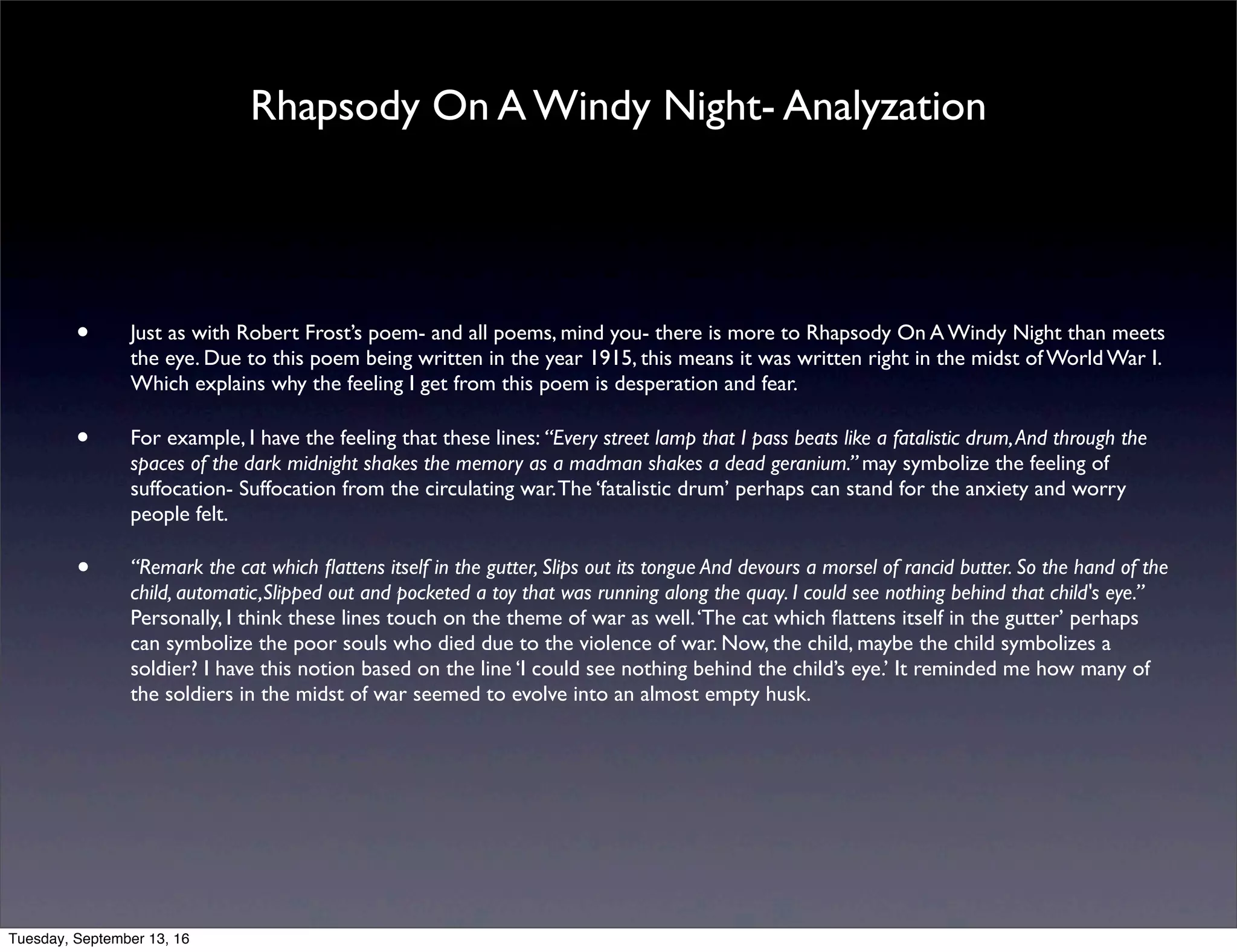 Analyzing 20th century poetry | PDF | Poetry | Books and Literature