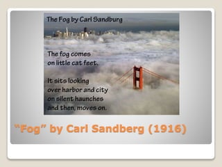 Analyzing 20 th century poetry s-hart | PPTX