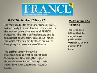 Analyzing A Magazine Cover | PPTX