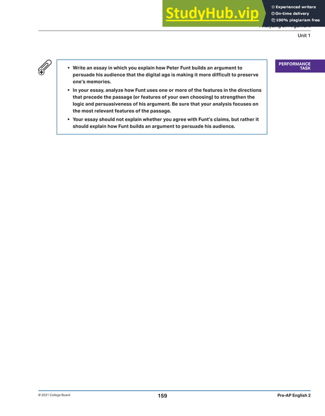Analyzing An Argument | PDF | Scrapbooking | Arts and Crafts