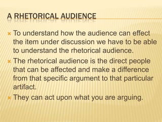 Analyzing an artifact | PPTX