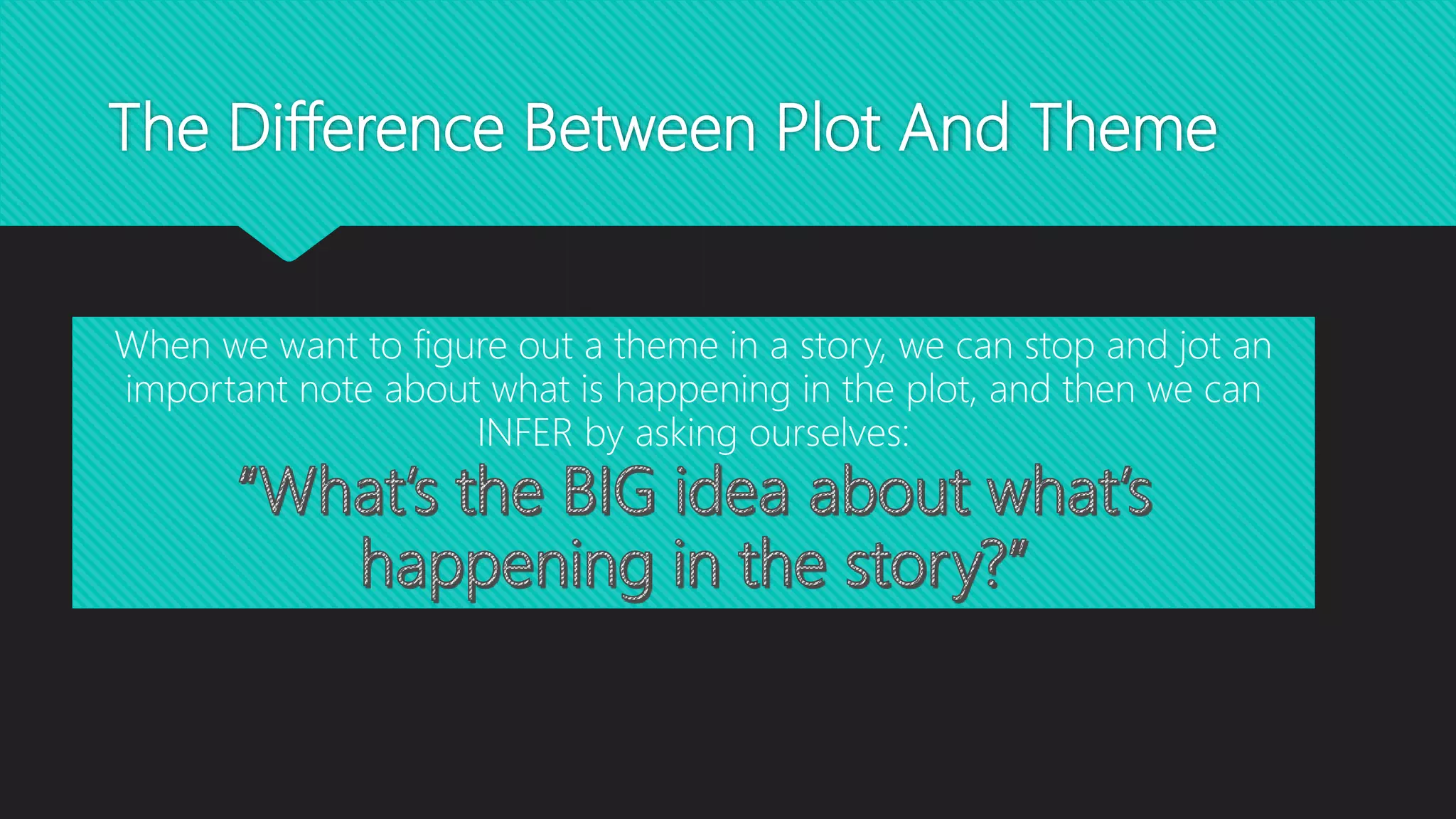 Analyzing and inferring plot and theme | PPTX | Mystery | Genres
