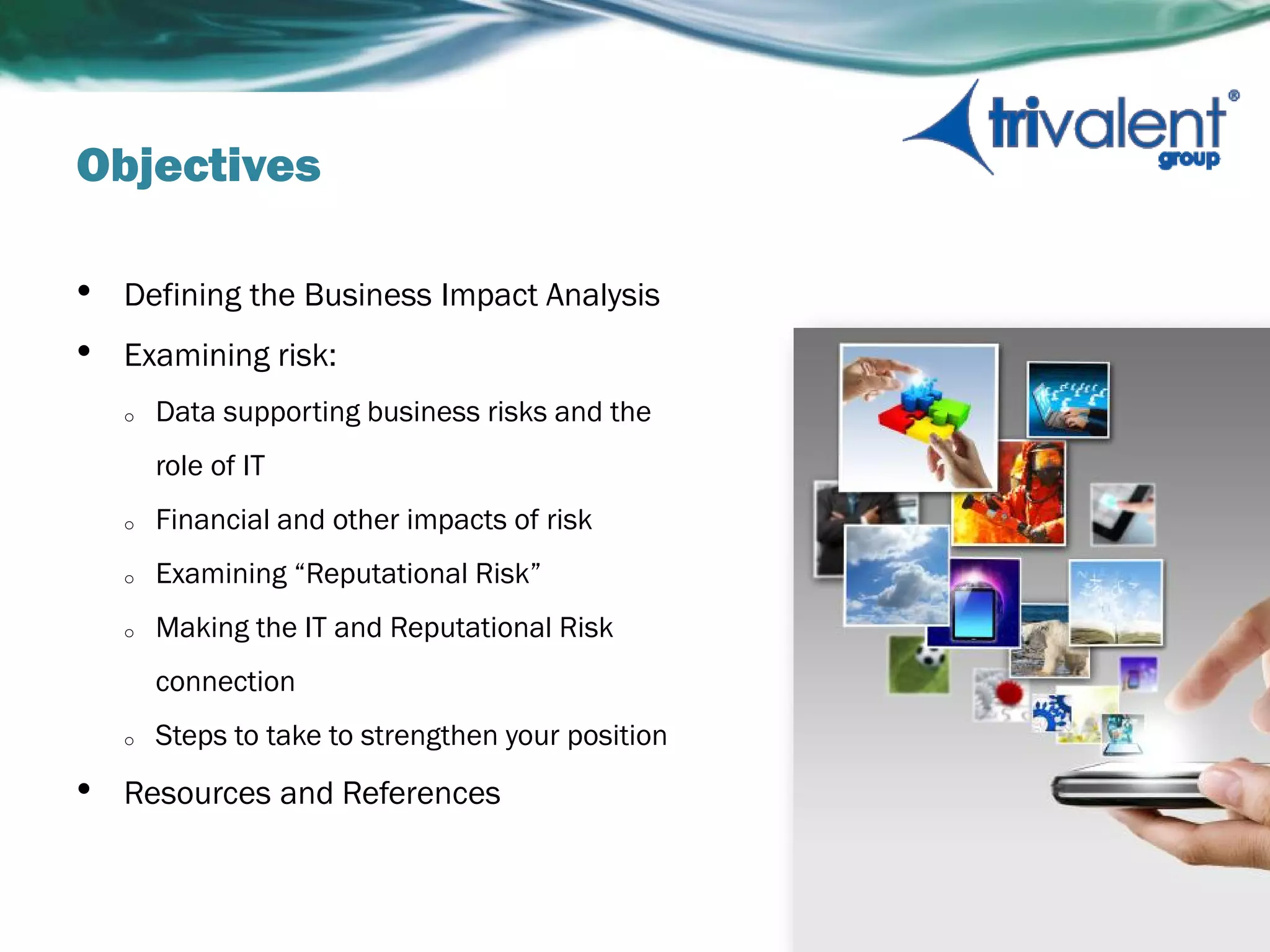 Analyzing and managing reputational risk | PPT